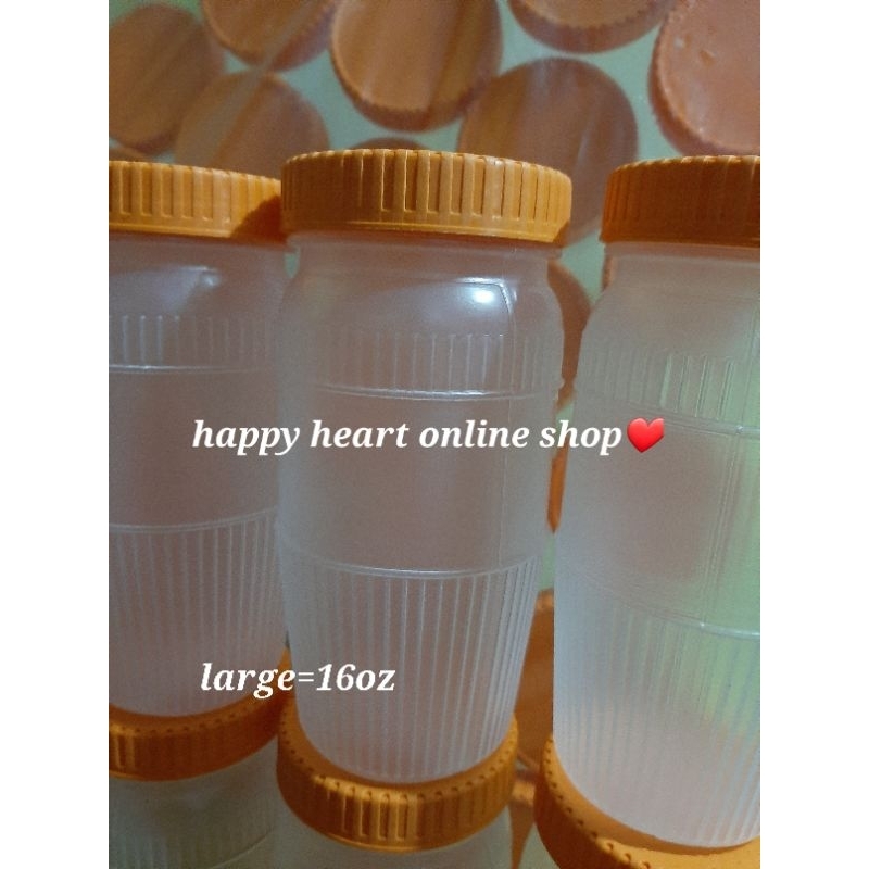 Peanut butter plastic jar/16oz/with free shrinkable plastic seal | Shopee Philippines