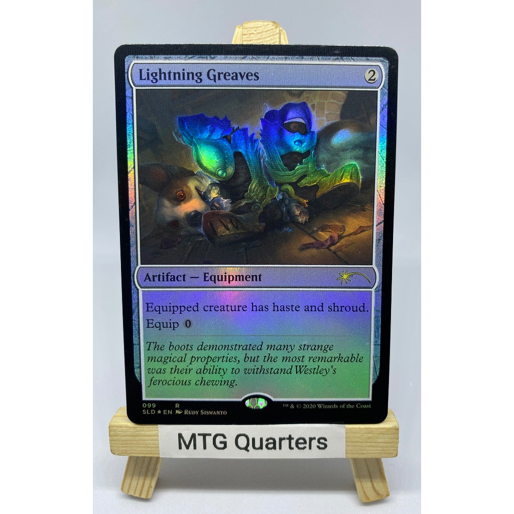 MTG Proxy Card - Lightning Greaves (Foil) | Secret Lair Drop (SLD ...