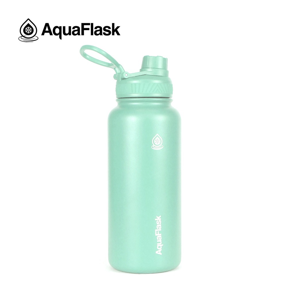 Aquaflask (32oz) MINT GELATO Wide Mouth Vacuum Insulated Drinking Water ...