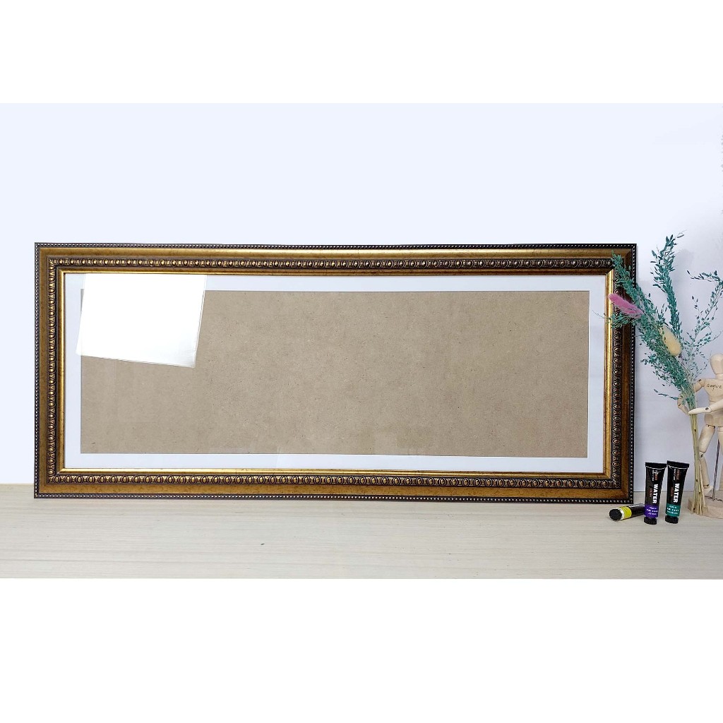 30x70cm glass frame no matting and with matting Wall hang Landscape or ...