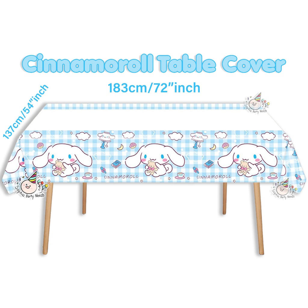 Cinnamoroll Table Cover Disposable Tableware | Shopee Philippines