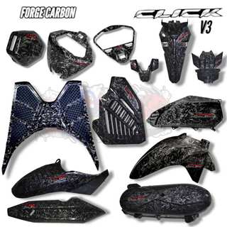 High Quality Honda Click v3 Forged Carbon Hydro Dip Air Filter | Shopee ...