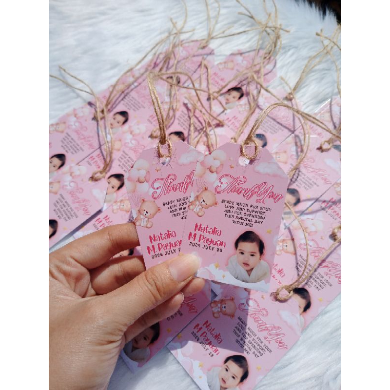 Thank you Tag/Card | 5 Pesos | Free Layout Any theme | Shopee Philippines