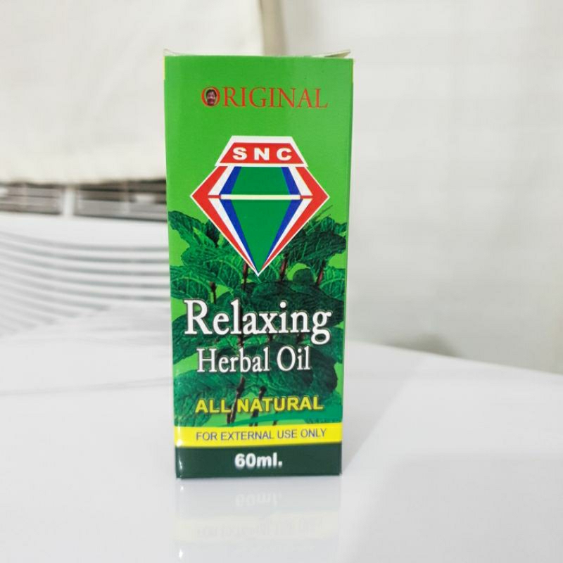 SNC - RELAXING HERBAL OIL (60ml) | Shopee Philippines