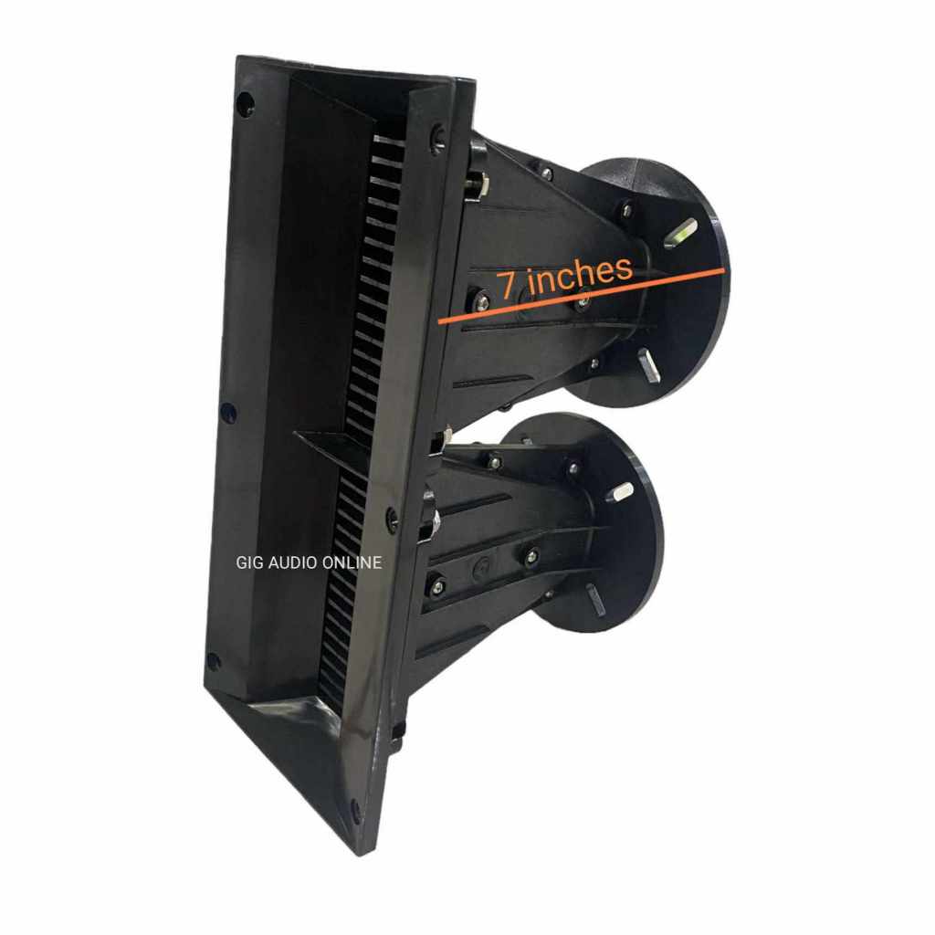 Line Array HORN Waveguide Dual 1.4 inches Exit Throat (Bolt On Type ...
