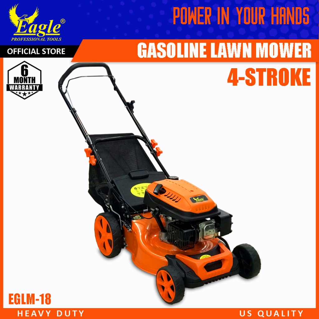 Eagle Tools Gasoline Lawn Mower 4-Stroke Engine Type | Shopee Philippines