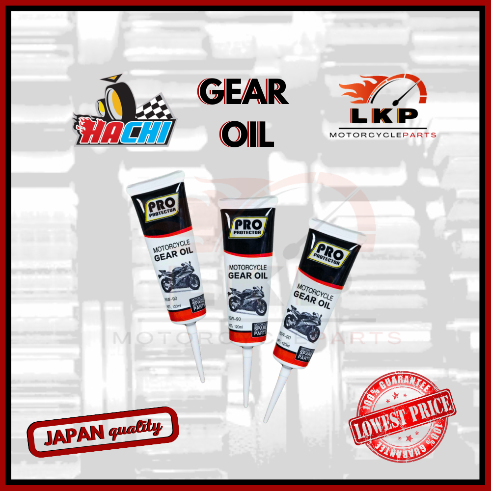 PRO PROTECTOR MOTORCYCLE GEAR OIL 85W-90 120ml | Shopee Philippines