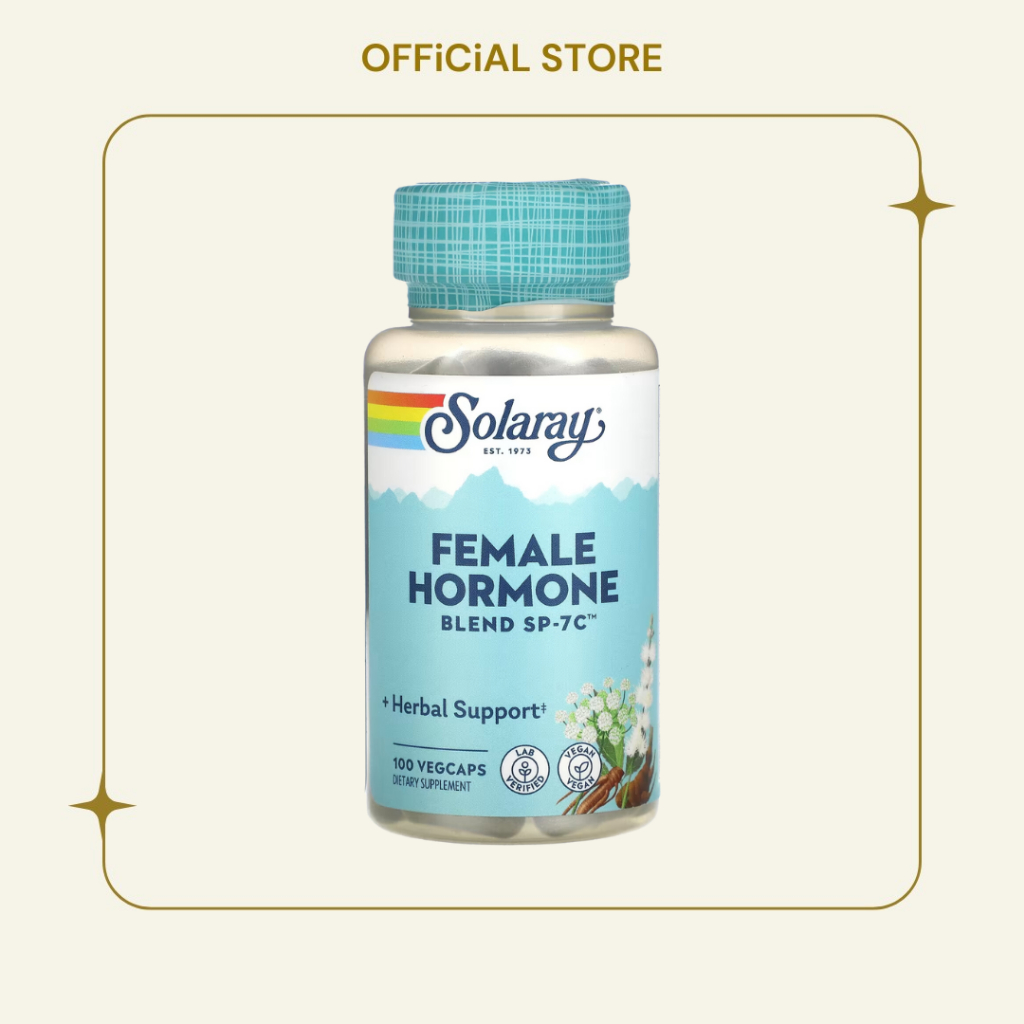 Solaray, Female Hormone Blend SP-7C, 100 VegCaps | Shopee Philippines