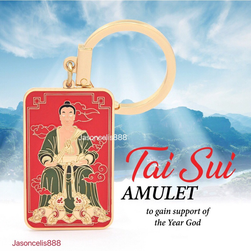 Fengshui Tai Sui Amulet Taisui Amulet | Shopee Philippines
