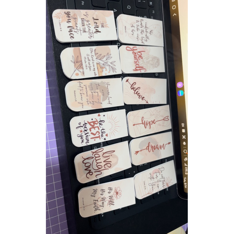 Magnetic Bookmarks (Inspirational Message) | Shopee Philippines