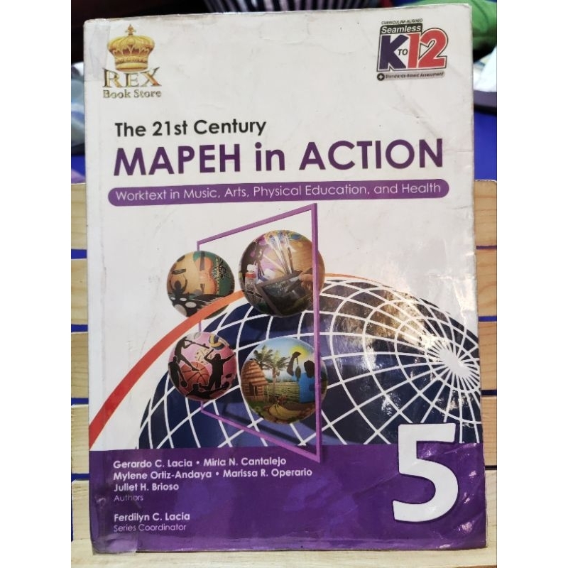 MAPEH in Action 5 (2nd hand) | Shopee Philippines