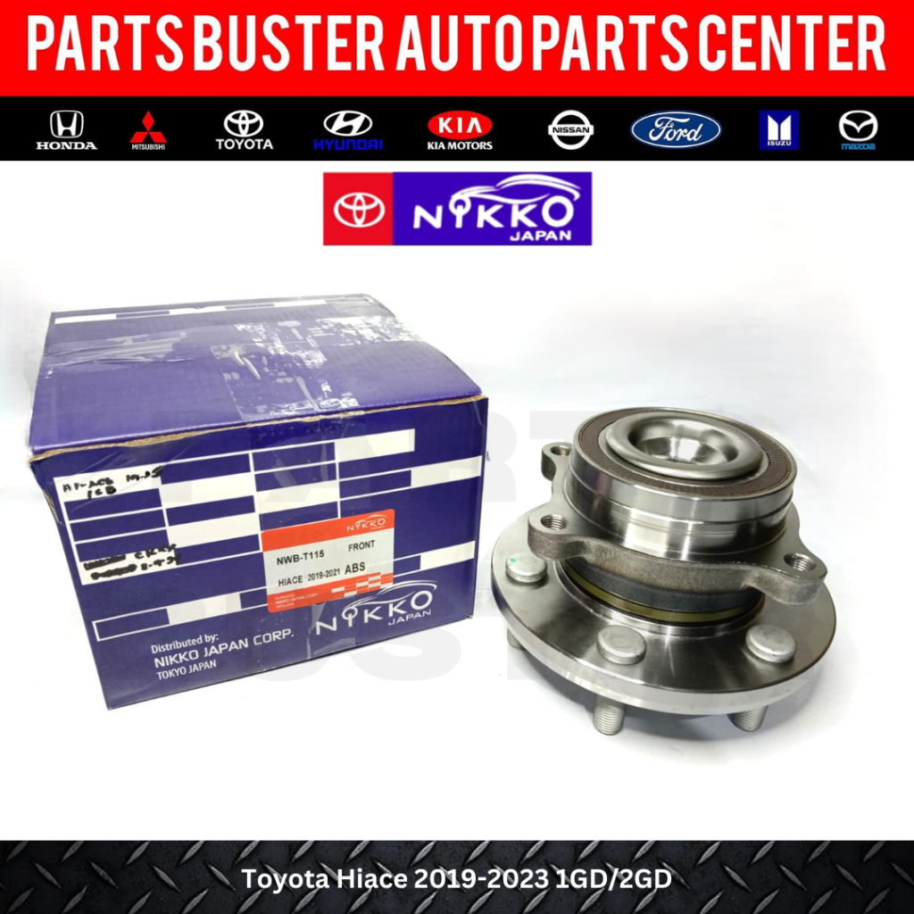 Front Wheel Hub Bearing Assembly with ABS for Toyota Hiace 2019-2023 ...