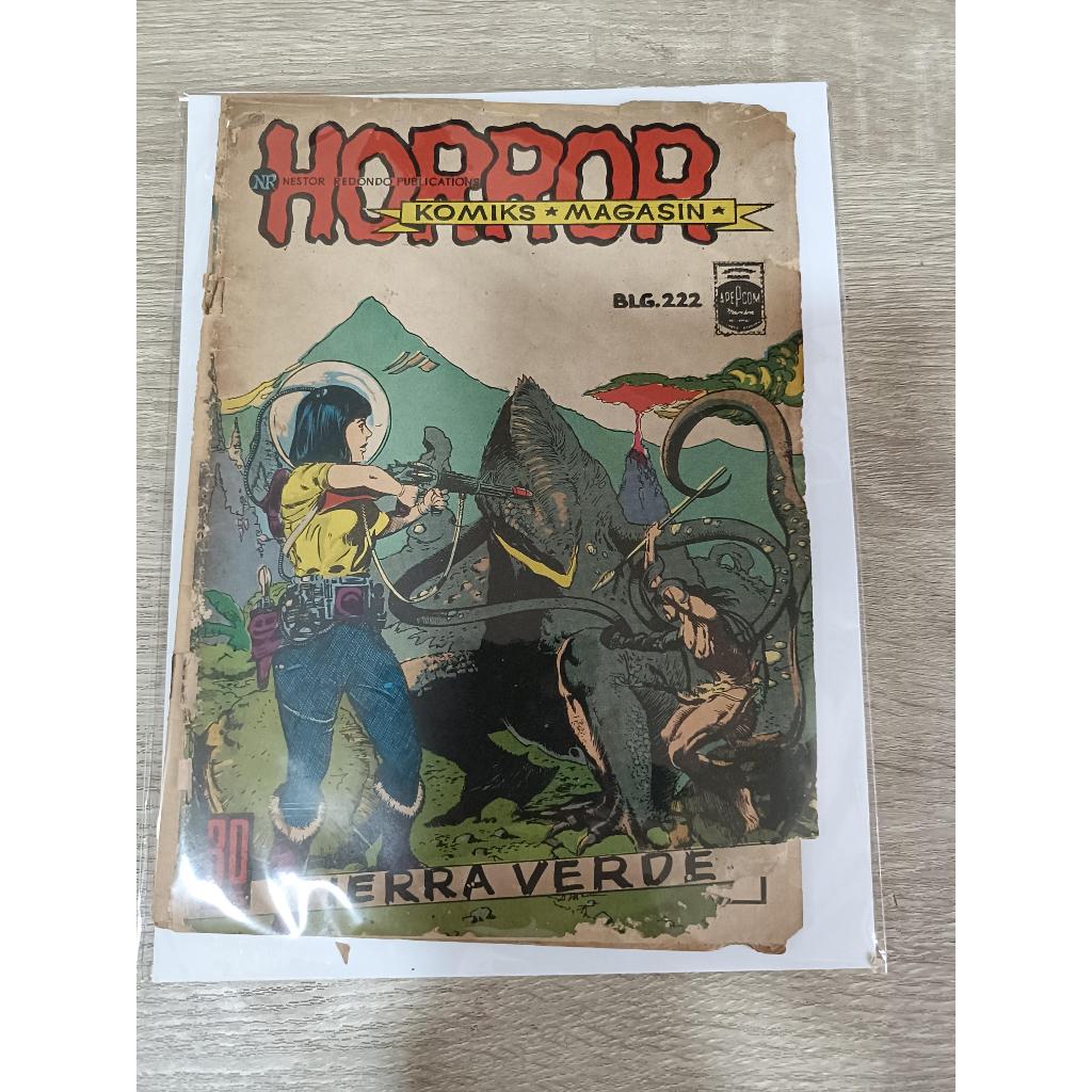 (INCOMPLETE) Horror Komiks #222 - Mayo 31, 1968 - missing pages 1-2,41 ...