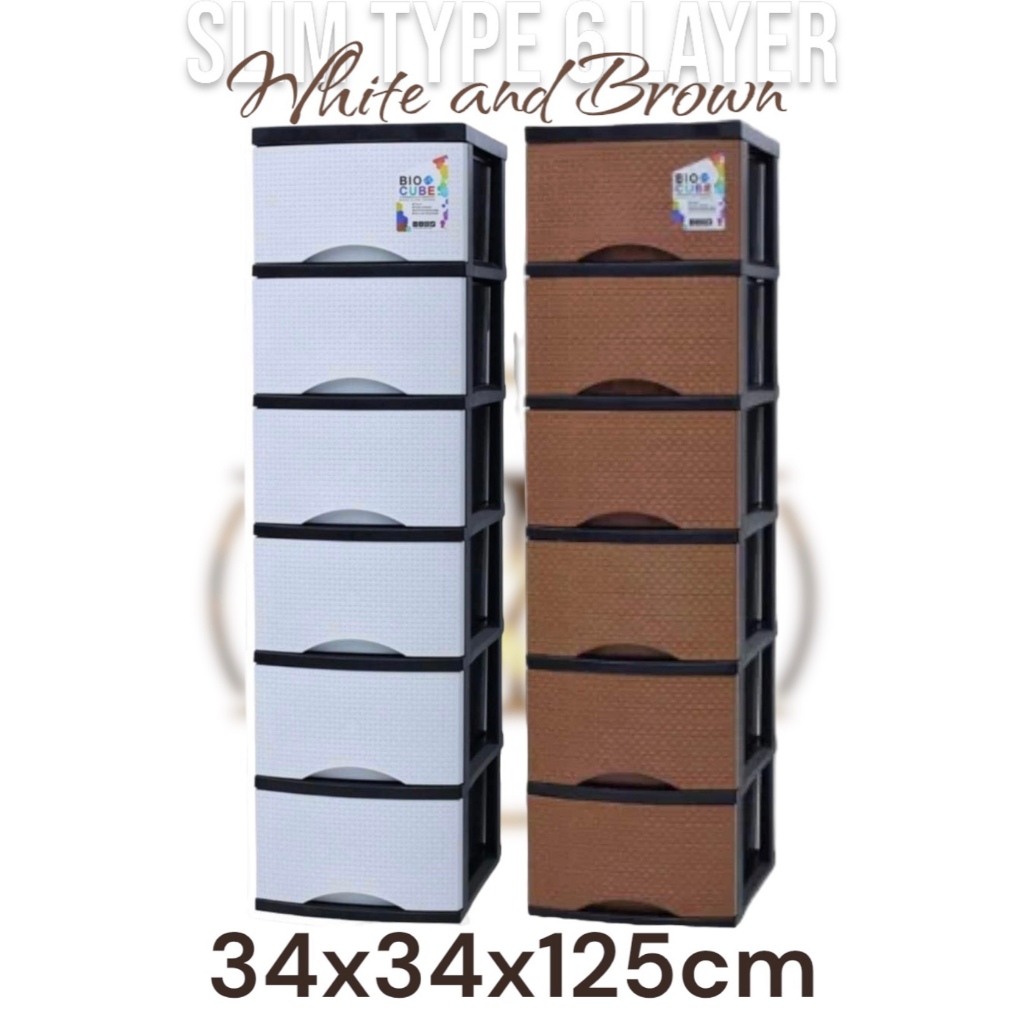Slim Type 6 Layer Drawer - ICHIBAN | Shopee Philippines