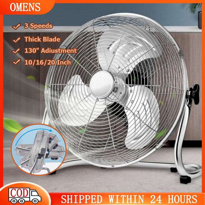 Industrial Ground Fan Floor 3 Blade Aluminum Blades Strong Wind ...