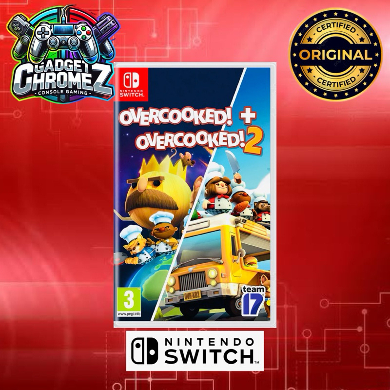 Overcooked! Special Edition + Overcooked! 2 | Nintendo Switch Game ...