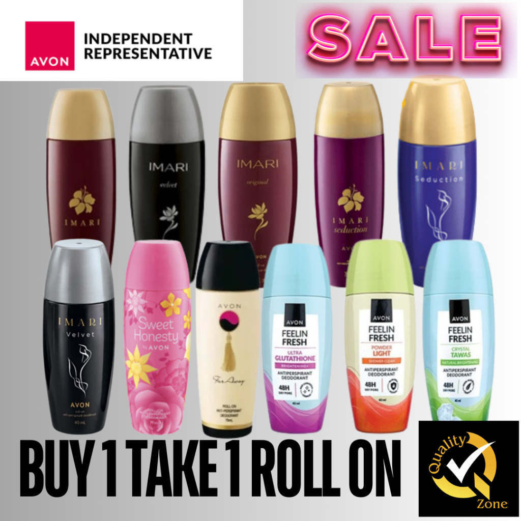 Buy 1 Take 1 Avon Imari Sweet Honesty Roll on Classic, Velvet ...