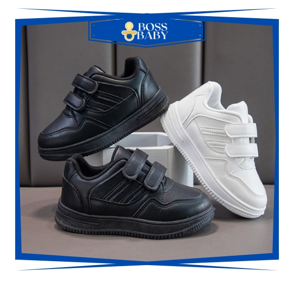 Boss.Baby Kids Footwear White and Black School Shoes Sneaker ...