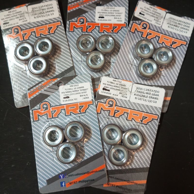 E55 MTRT Street Series Flyball Aerox, Nmax, Mio i 125 Rollers Bola ...