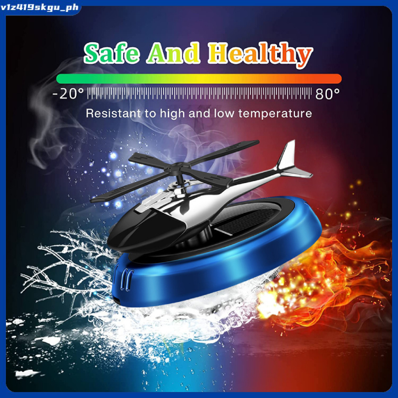Aircraft Perfume freshene aromatherapy Air Freshner Solar Power Auto ...