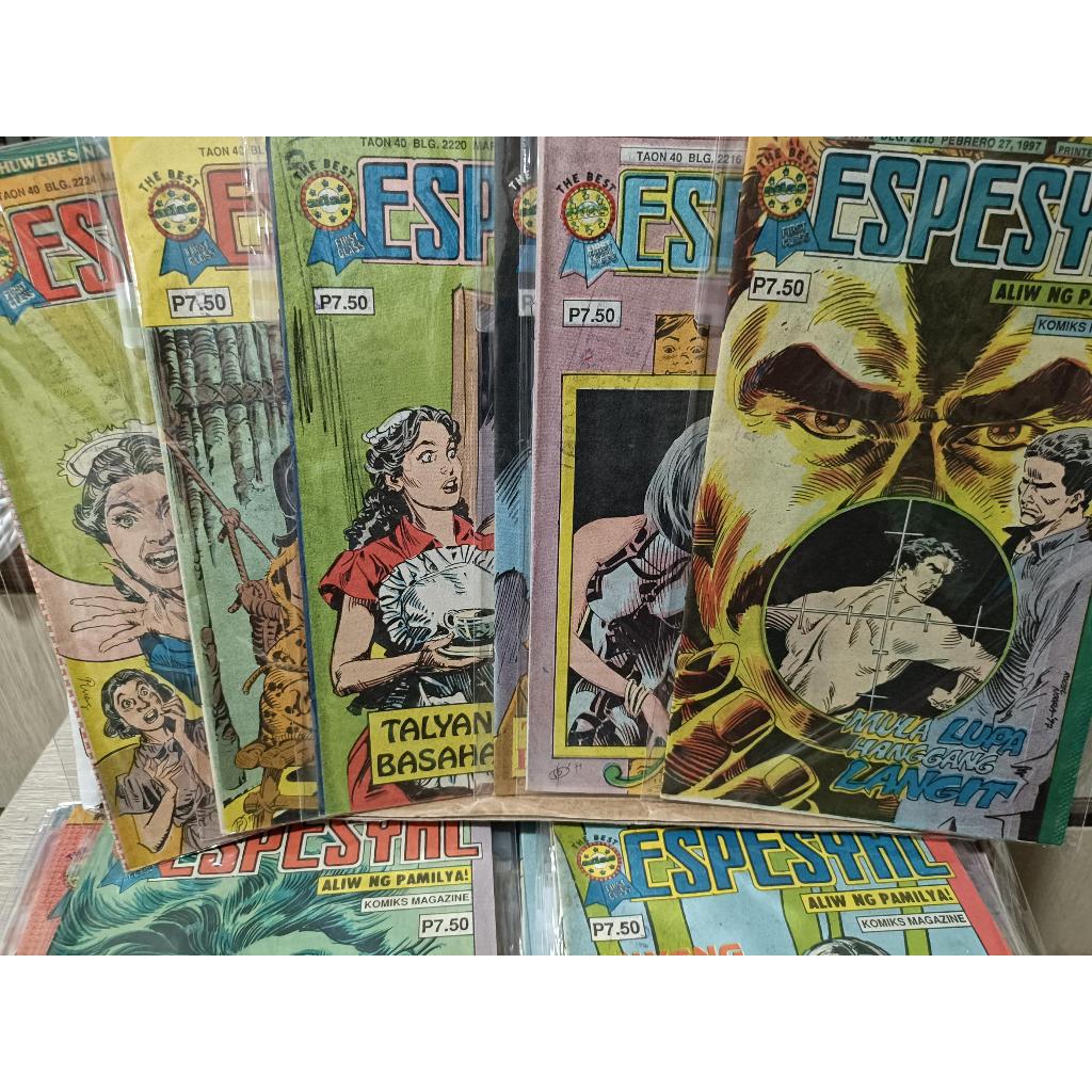 Espesyal Komiks from 1997 to 2000 onwards - tagalog filipino komiks ...