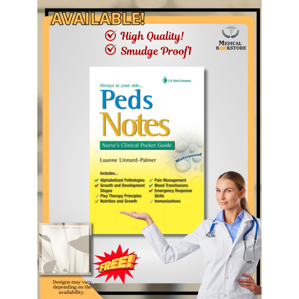 Peds Notes, Nurse's Clinical Pocket Guide | Shopee Philippines