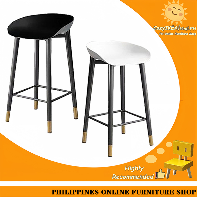 CozyIKEA Bar Chair High Bar Stool Nordi Chair Modern Cafe Chair Home ...