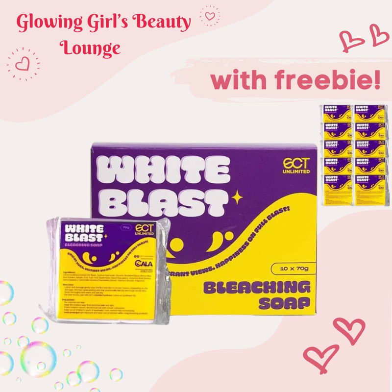 (COD + FREEBIE) SCT Unlimited White Blast Bleaching Soap | Shopee ...