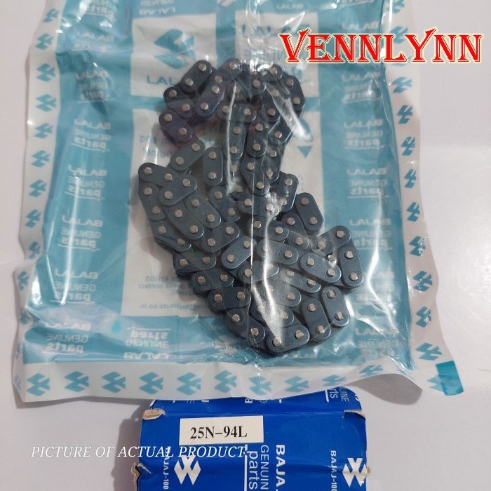 [VL] Bajaj CT125 Genuine TIMING CHAIN 25N-94L JE511230 | Shopee Philippines