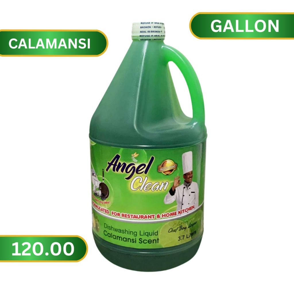 ANGEL CLEAN DISHWASHING LIQUID (GALLON) CALAMANSI | Shopee Philippines