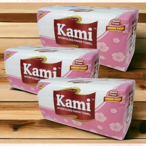 KAMI (ALL PURPOSE KITCHEN TOWEL, INTERFOLDED PAPER TOWEL, BATHROOM ...