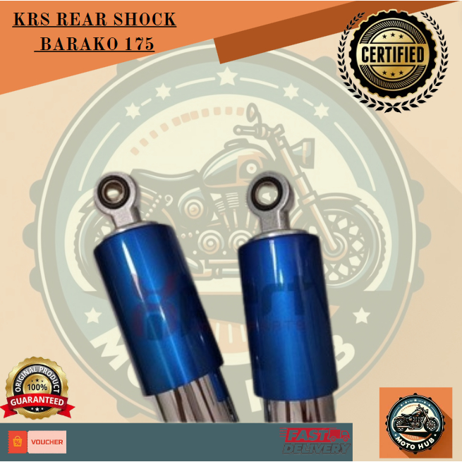 ORIGINAL KRS HYDRAULIC REAR SHOCK SET BARAKO (2 pcs) | Shopee Philippines
