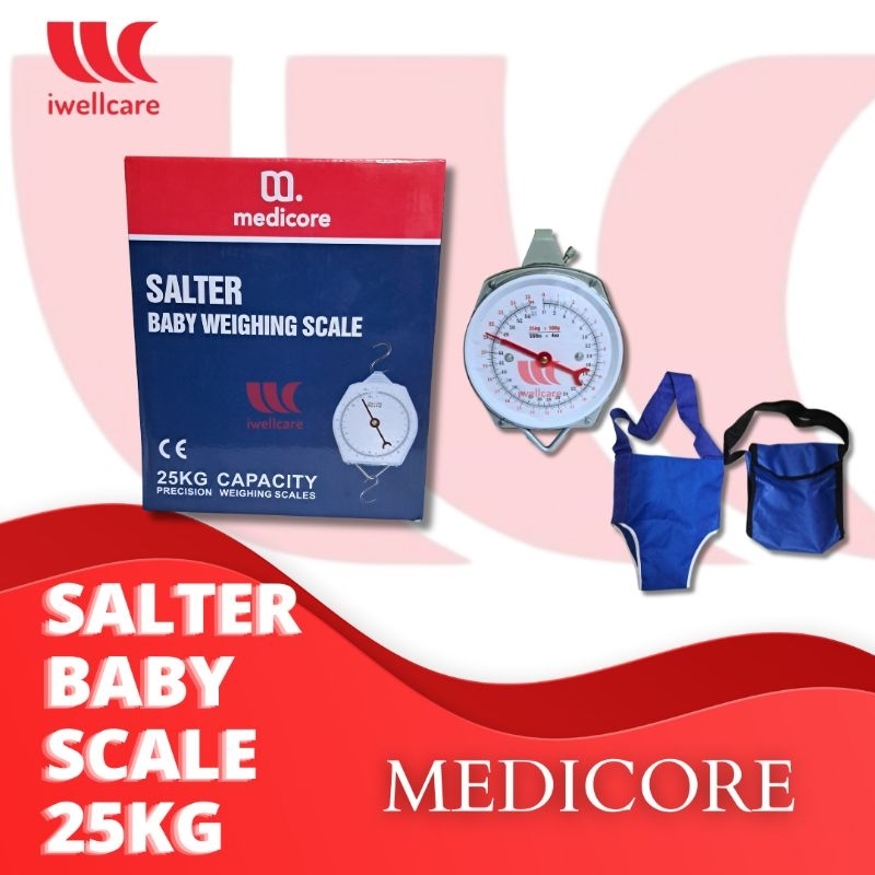 SALTER BABY AND INFANT WEIGHING SCALE, MEDICORE | Shopee Philippines