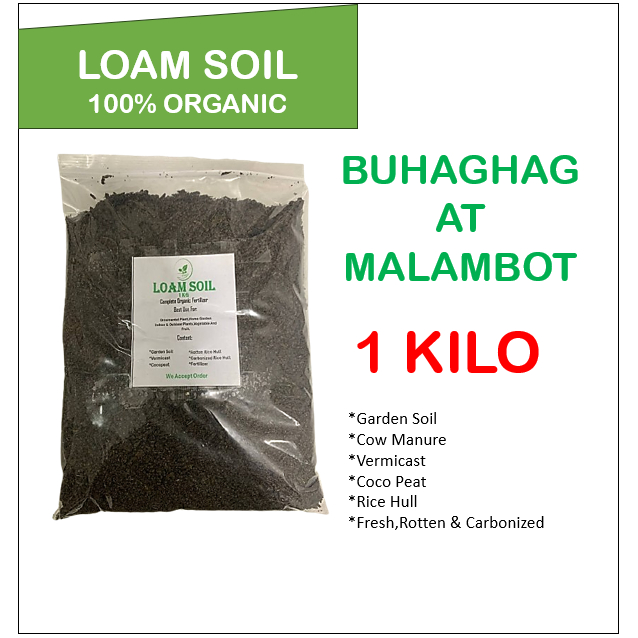 Loam Soil Organic Soil 1 kilos complete Potting Mix for plant Garden ...