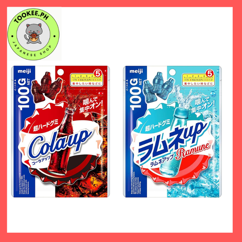 Meiji Cola Up Gummies, Ramune Up Gummies [ Direct from Japan] | Shopee ...