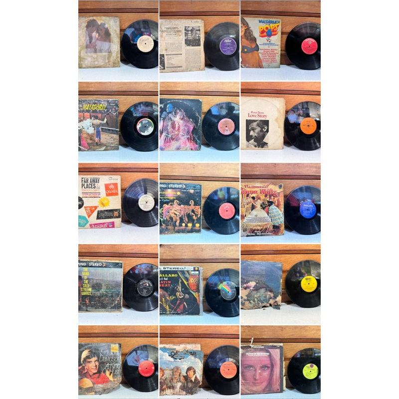 Long Playing Records LP Vinyl Box 9 | Shopee Philippines