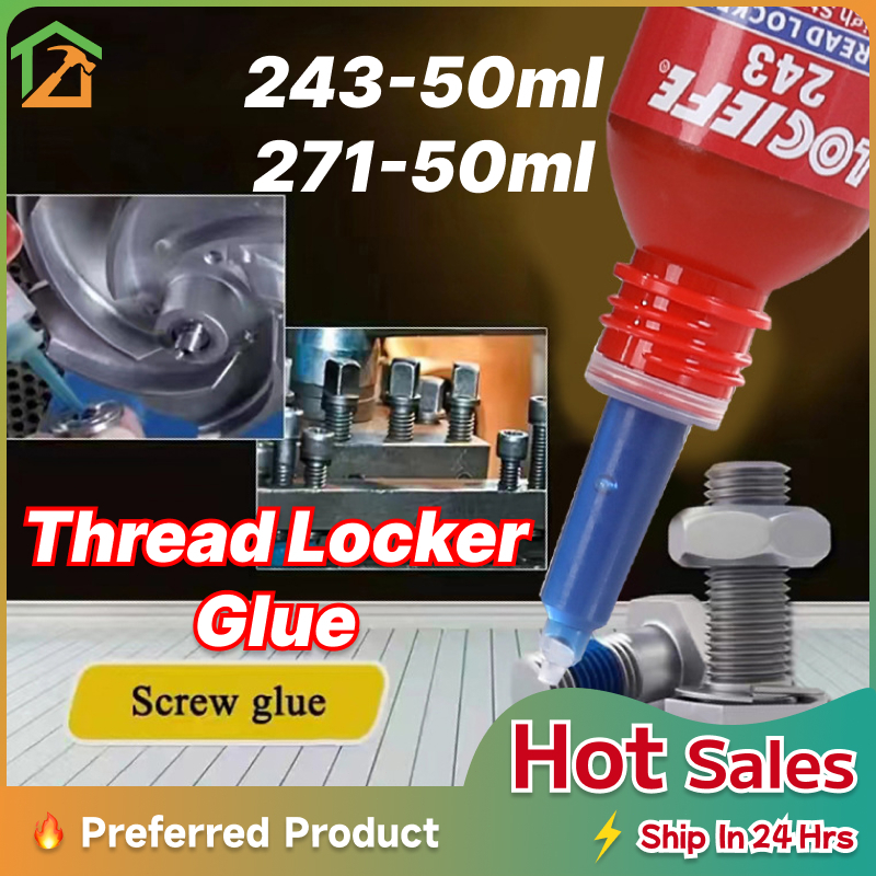 50ml Thread Locking Glue 243/271 LOCTTLF ThreadlockerAnti-loosening ...