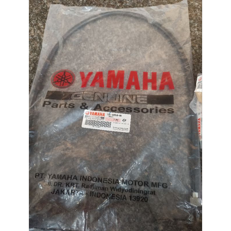 SPEEDOMETER CABLE MIO SPORTY YAMAHA GENUINE PARTS (5TL-H3550-00 ...