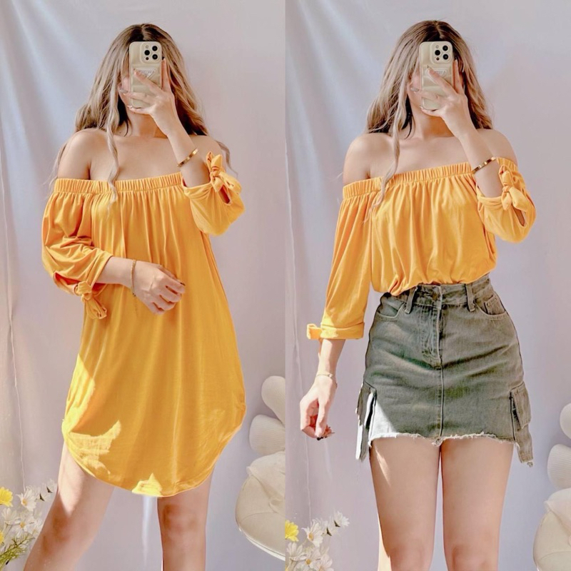 EHRIKA OFF SHOULDER TOP | Shopee Philippines