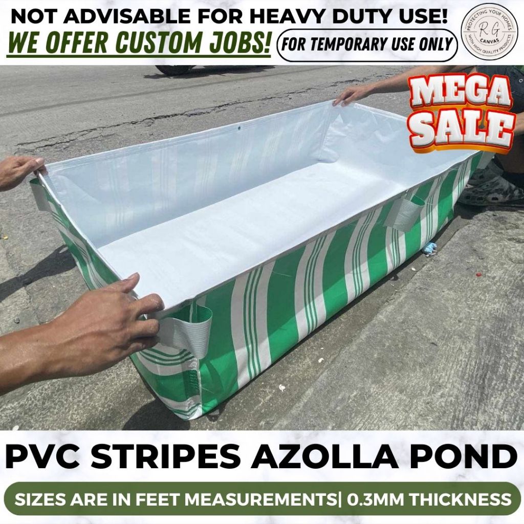STRIPES AZOLLA TRAPOND AZOLLA BED LONA TRAPAL TOLDA POND AZOLLABED ...