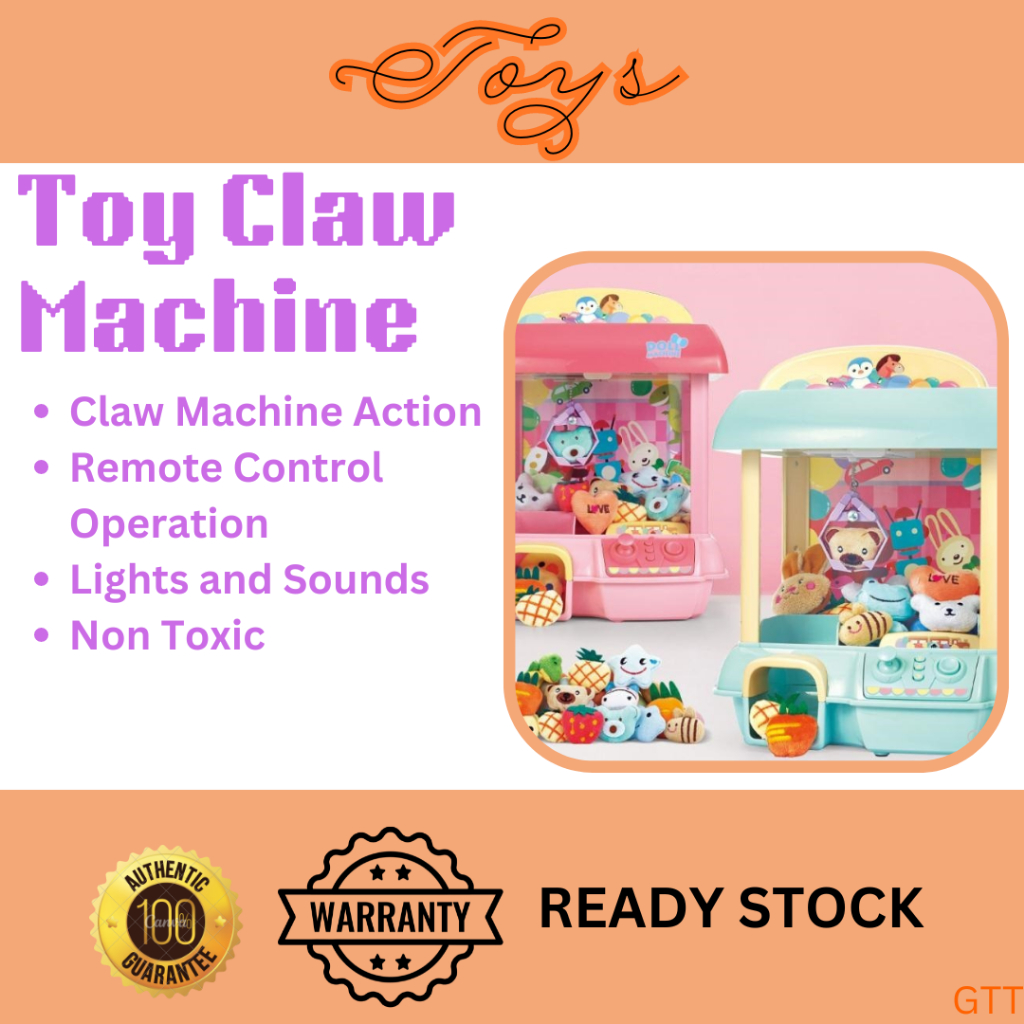 Remote Control Toy Claw Machine Magical Doll Machine | Shopee Philippines