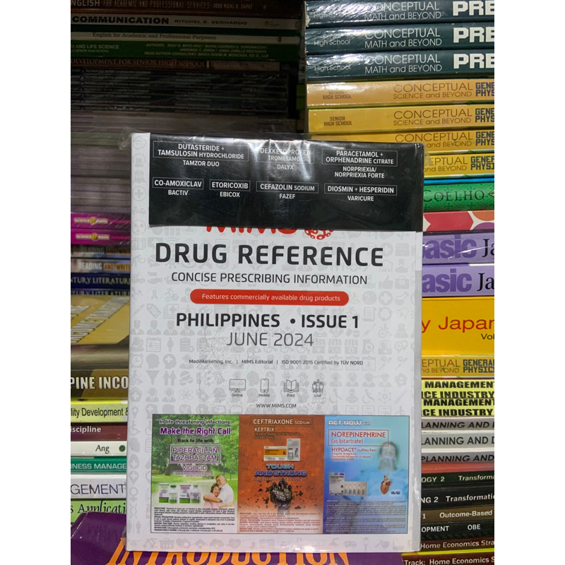 (LATEST) (Authentic 100%) MIMS JUNE 2024 Issue 1 Drug Reference Book ...