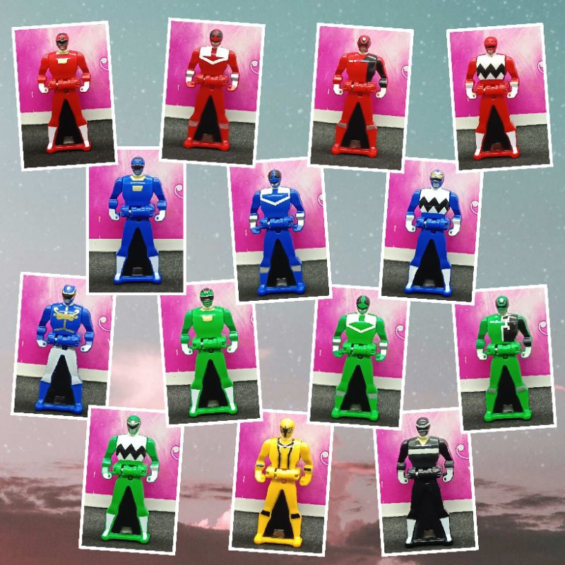 Power Ranger Super Mega Force Ranger Key | Shopee Philippines