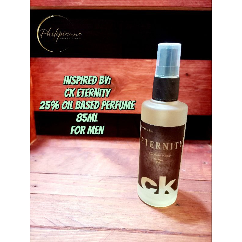 ETERNITY FOR MEN OIL BASED INSPIRED PERFUME 85ML | Shopee Philippines