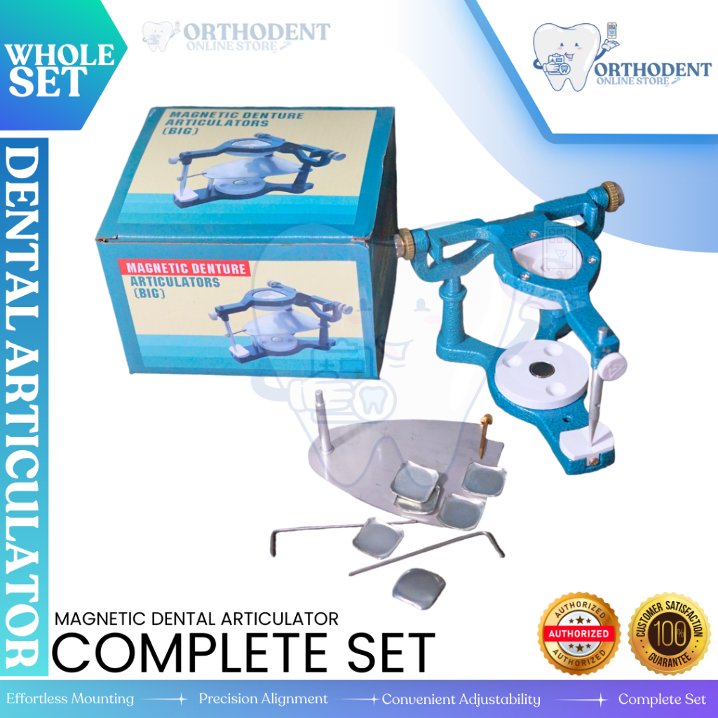 Dental Magnetic Articulator - Adjustable Laboratory Instrument for ...