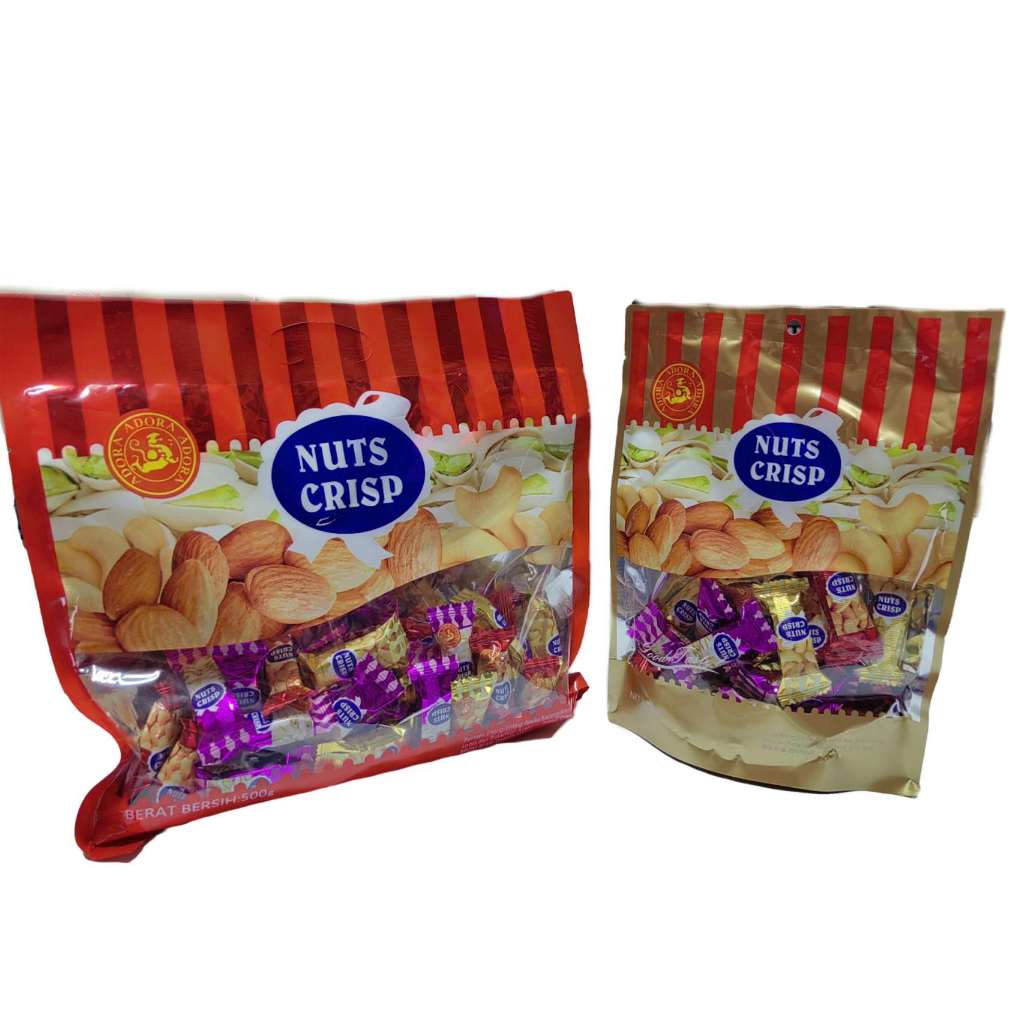 Nuts Crisp 250 /500 gram Crunchy Delight - Perfect Snack SUGAR CRASH | Shopee Philippines
