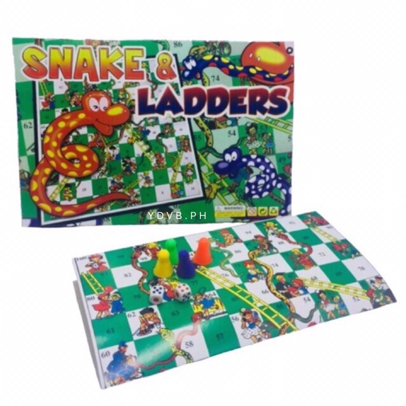 SKT Snake and Ladders Family Board Game PLAYTIME # 9064 | Shopee ...