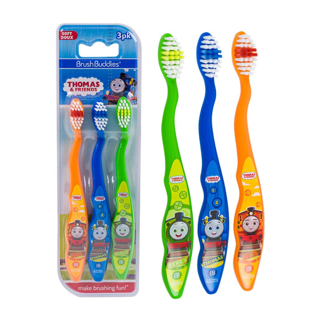Brush Buddies Thomas & Friends Toothbrush (3 Pack) | Shopee Philippines
