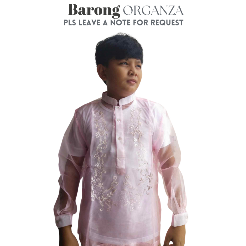 Zx AF5 BARONG COLORED FOR KIDS \ WEDDINGS ATTIRE | Shopee Philippines