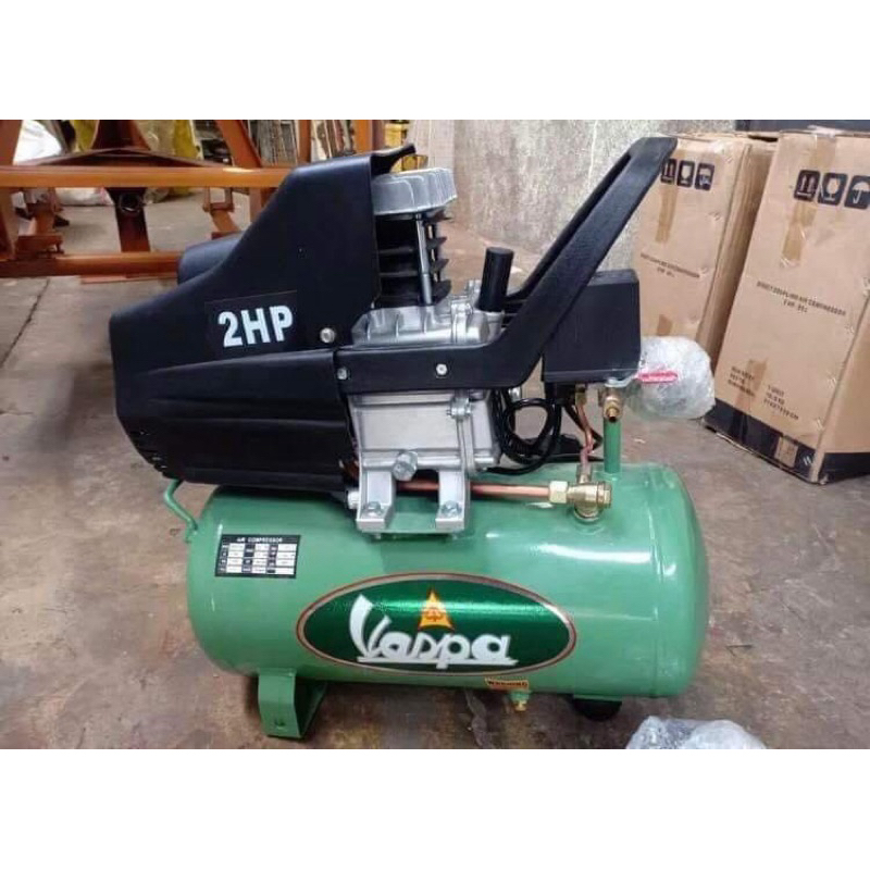 BRAND NEW VESPA PORTABLE 2HP DIRECT COUPLE AIR COMPRESSOR | Shopee ...